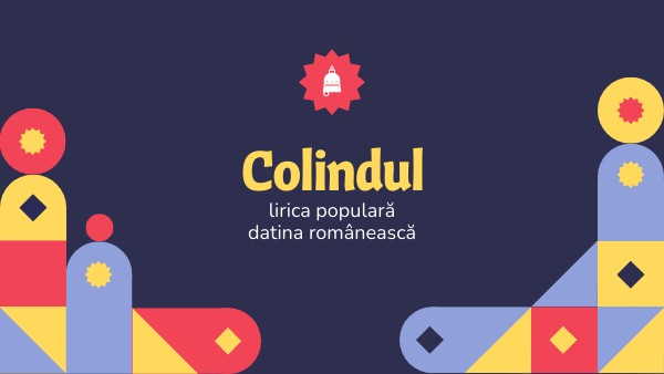 Proiect Colindul de Constanta Negura | Genially