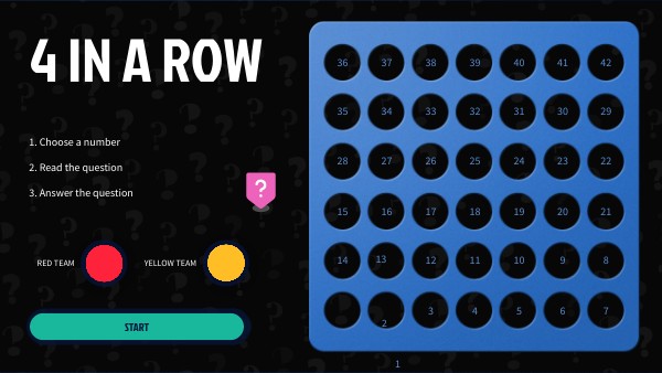 4 in a Row | Genially