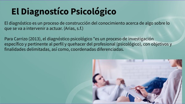 El diagnostico psicológico | Genially