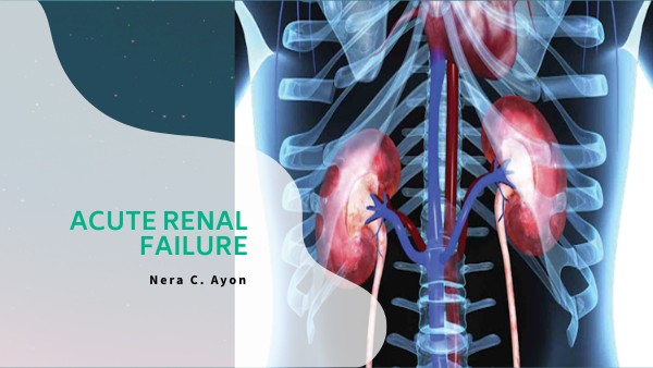 ACUTE RENAL FAILURE