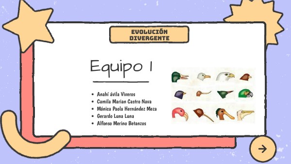 PRESENTACIÓN DE EVOLUCIÓN DIVERGENTE | Genially
