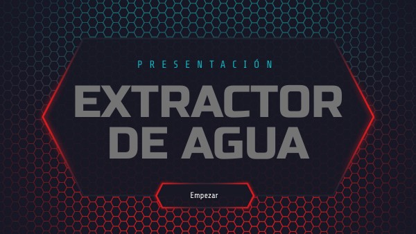 EXTRACTOR DE AGUA