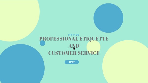 COMMUNICATION ETIQUETTE | Genially