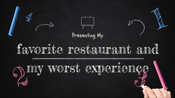 My Favorite Restaurant | Genially