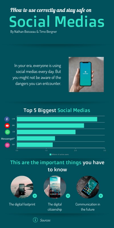 How to use correctly and stay safe on social medias