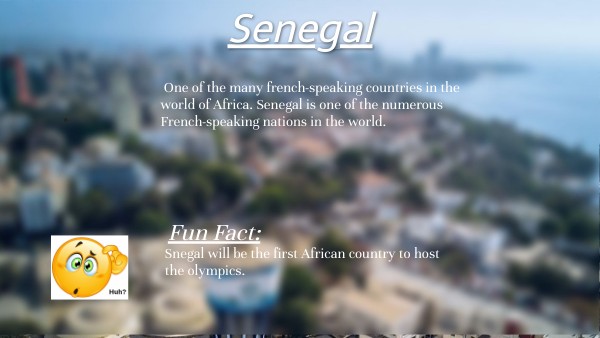 Senegal French Presentation | Genially