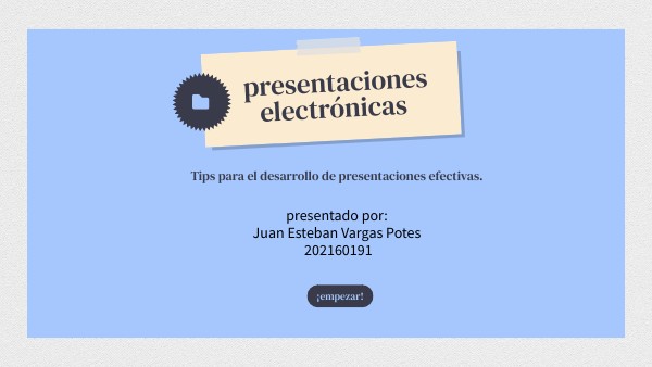 Presentaciones efectivas