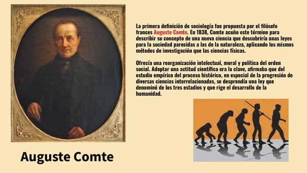 Auguste Comte | Genially