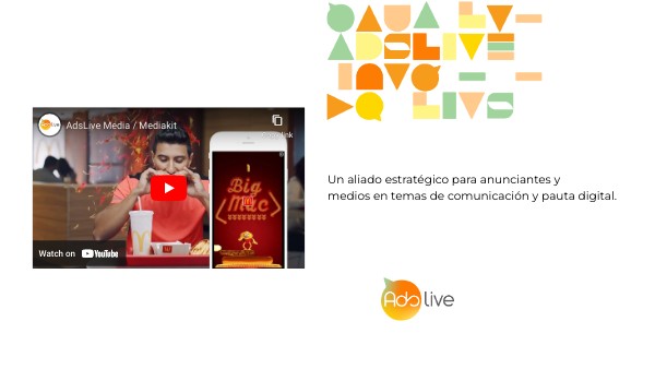 INTRO AdsLive Media | Genially