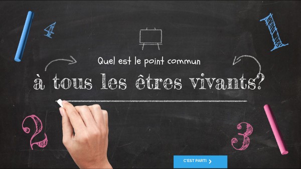 Quel est le point commun à tous les êtres vivants ? | Genially