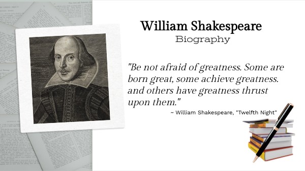 Shakespeare Biography | Genially