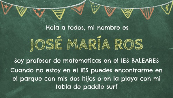 PRESENTACIÓN JOSÉ MARÍA ROS | Genially