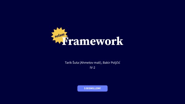 Framework | Genially