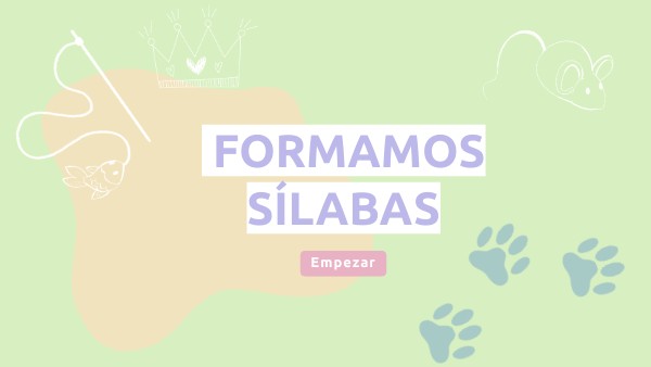 SÍLABAS M, P, S, T, L, D