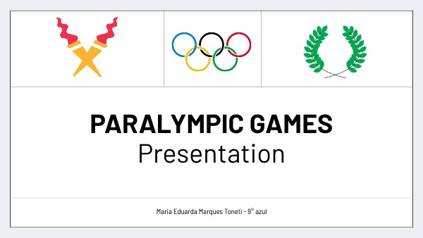 OLYMPIC GAMES PRESENTATION | Genially