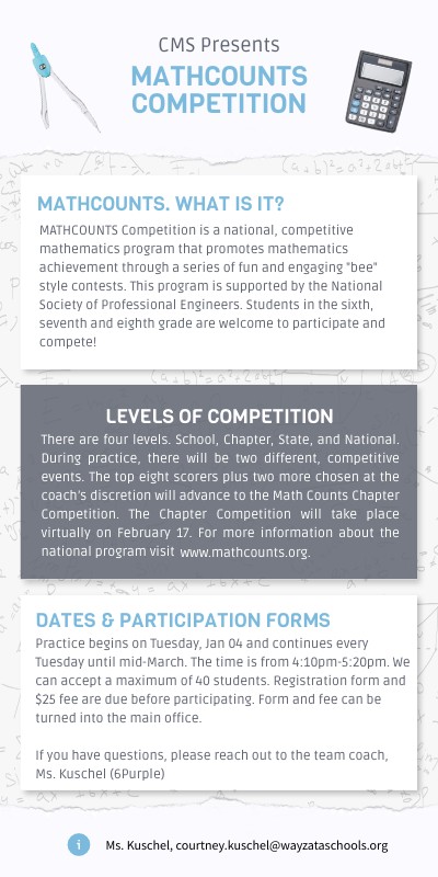 MathCounts Poster CMS | Genially