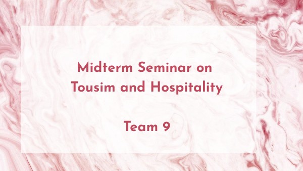 MIDTERM SEMINAR GROUP 9 | Genially