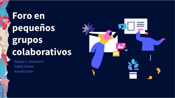 Foros Colaborativos - Semana 4