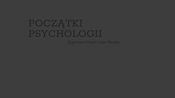 Freud i Pavlov | Genially