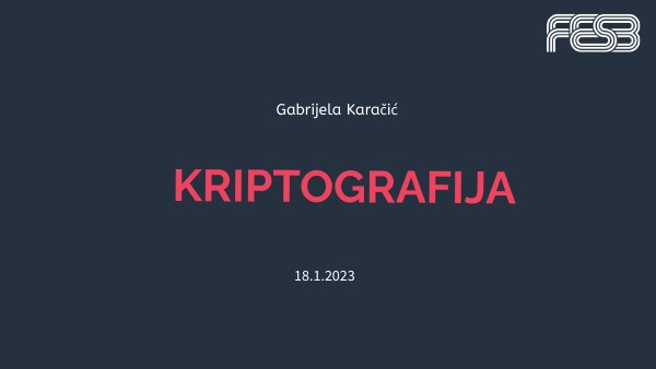 kriptografija | Genially