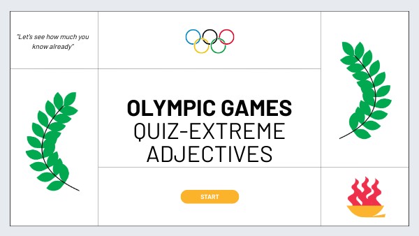 OLYMPIC GAMES QUIZ | Genially