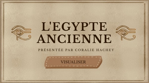 Égypte ancienne | Genially