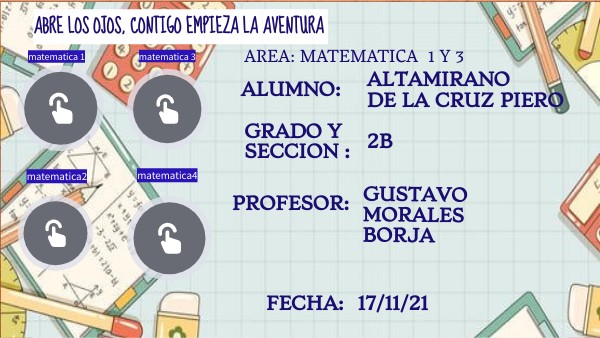 FORMULARIO DE MATEMATICA | Genially