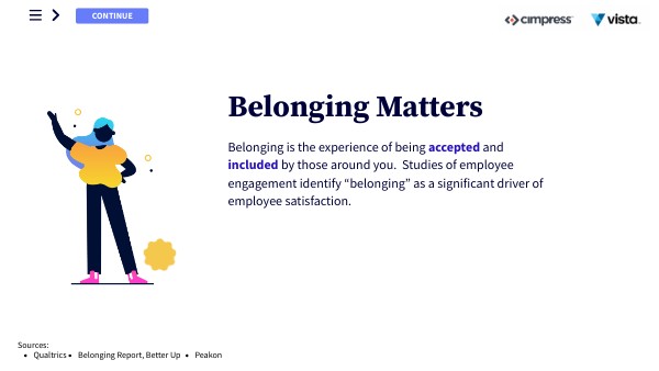Belonging Matters | Genially
