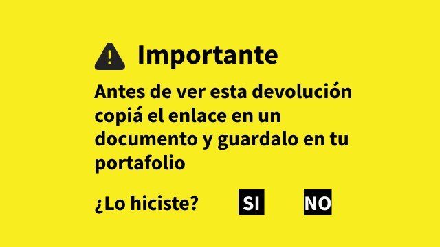 Devolución final - La clase como conjunción ... | Genially