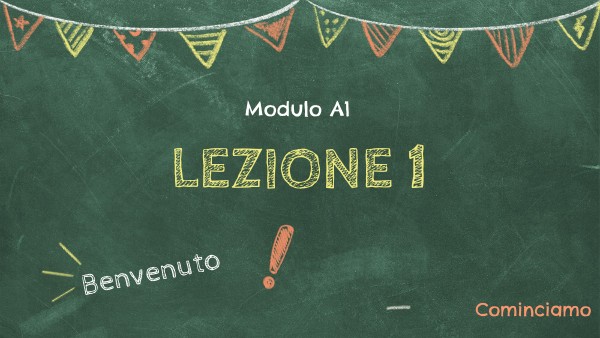 LEZIONE 1