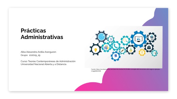 PRACTICAS ADMINISTRATIVAS | Genially