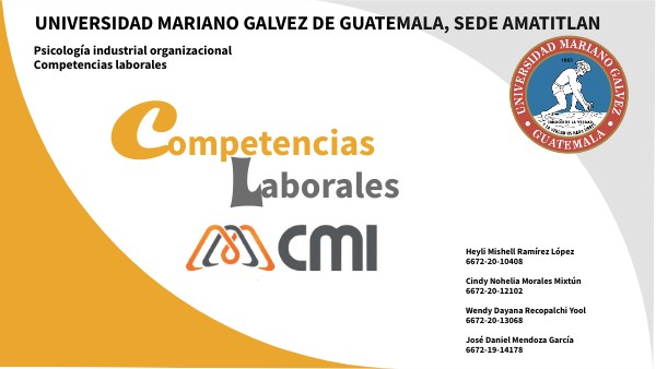 Mapa radial CMI | Genially