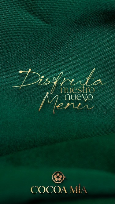 Menú Cocoa Mía | Genially