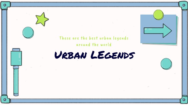 Presentation of The Urban Legends