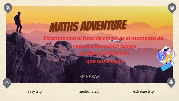 MATHS adventure | Genially