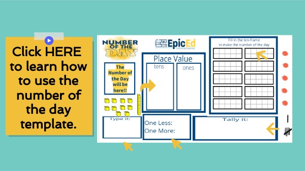 1st grade Number of the Day | Genially