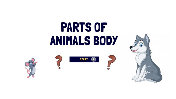 PARTS OF ANIMAL BODY