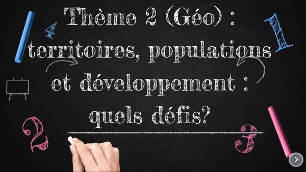 2nde Geo th2 chap1 | Genially