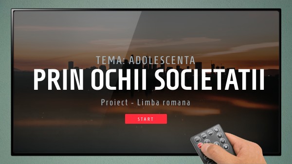 TELEVISION PRESENTATION | Genially