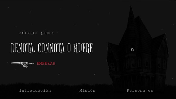 Denota, Connota o muere | Genially