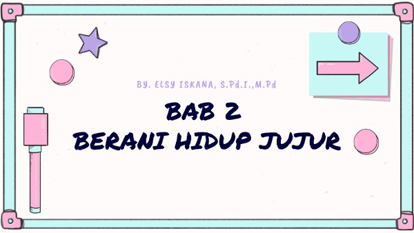 bab 2 : Berani Hidup Jujur | Genially