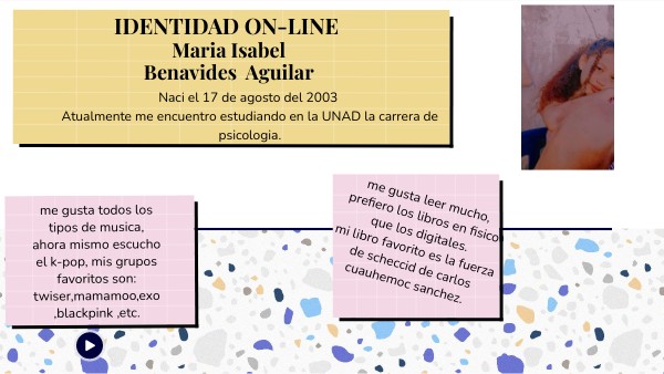 INTERACION ON-LINE-MARIA BENAVIDES