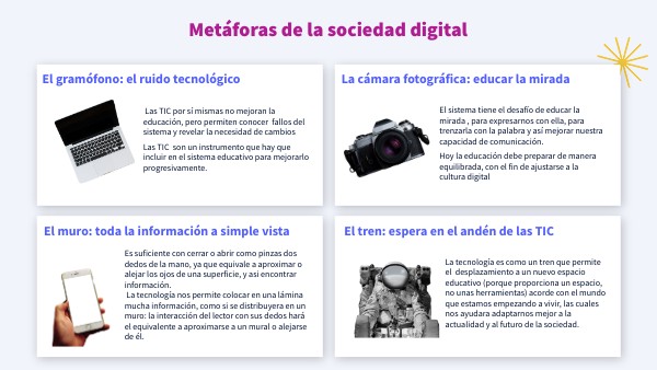 Metáforas de la sociedad digital