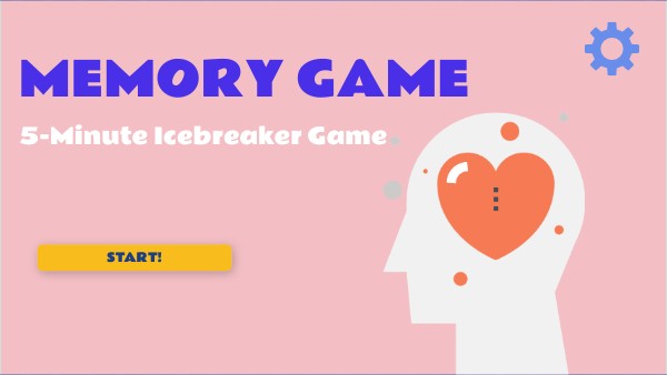 MEMORY GAME 2 | Genially