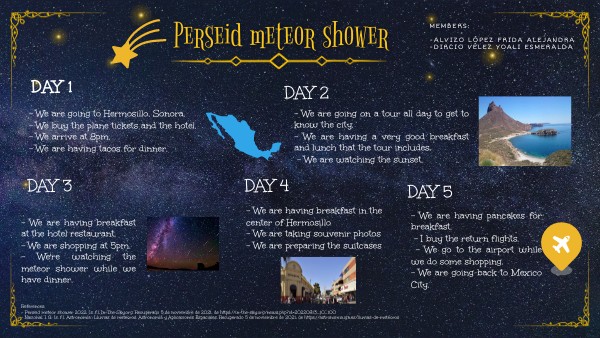 Perseid Meteor Shower | Genially