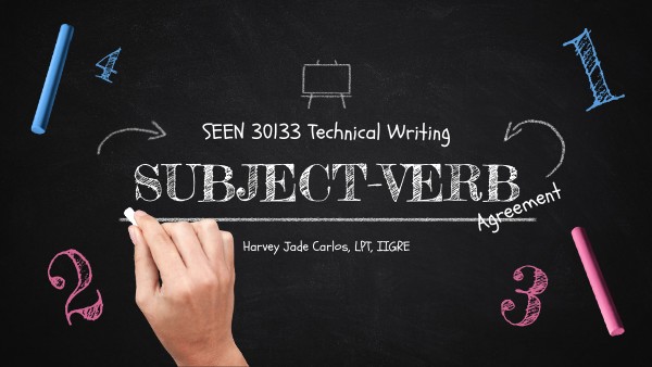 SVA (TECHNICAL WRITING LESSON 2)