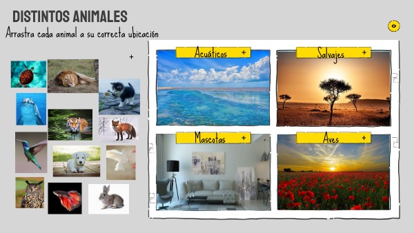 Juego de animales