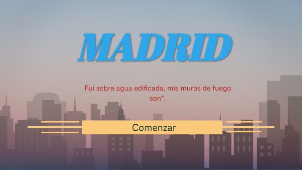 PRESENTACIÓN MADRID | Genially