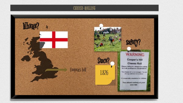 cheese rolling | Genially