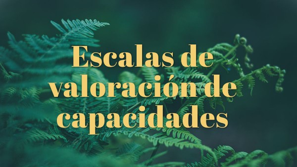 Presentación escalas | Genially